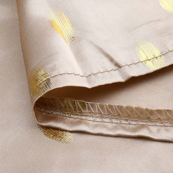 LaLa Factory | Tops | Lala Factory Long Sleeve Champagne And Gold ...